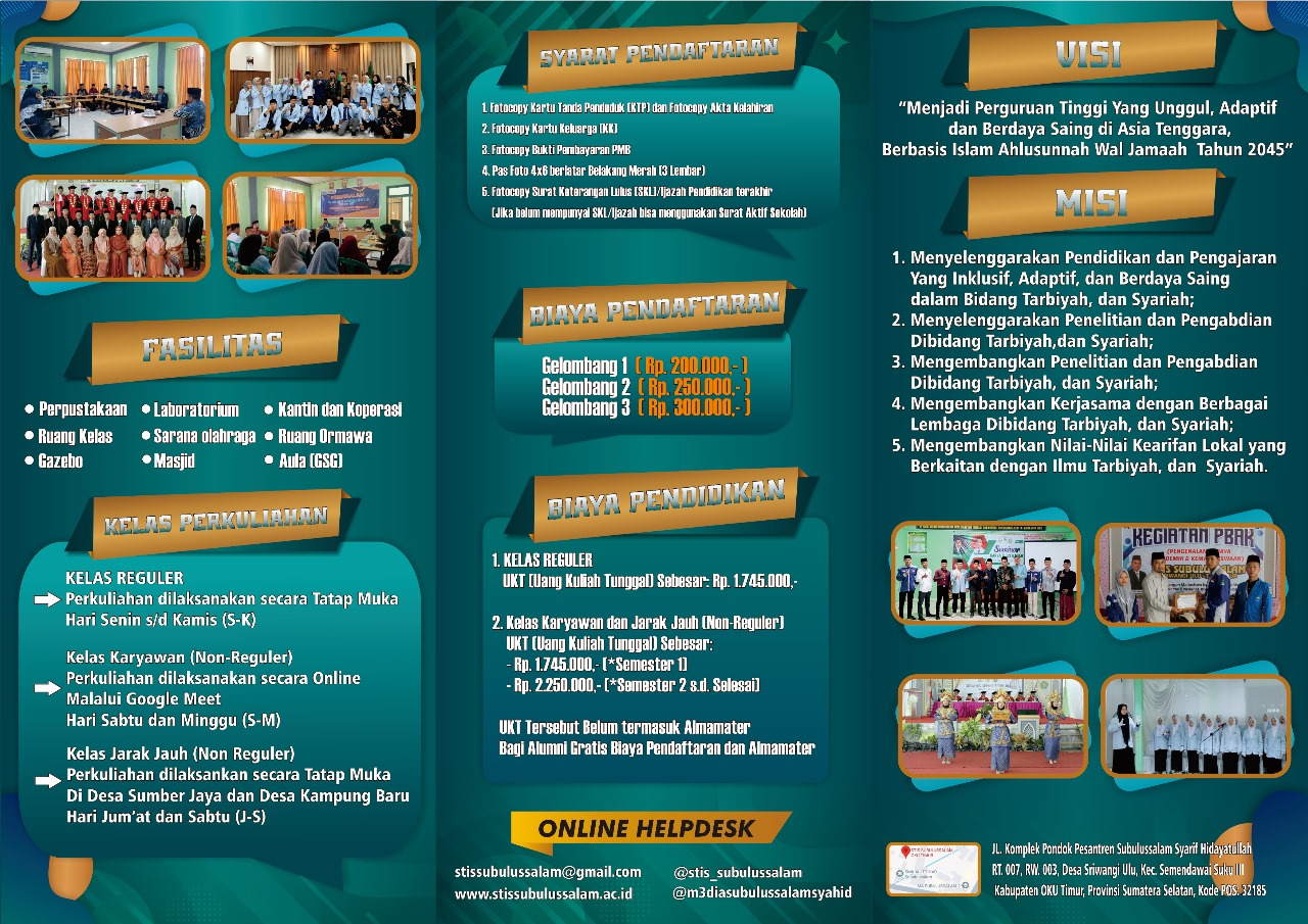 PMB 2025 - STIS Subulussalam OKU Timur